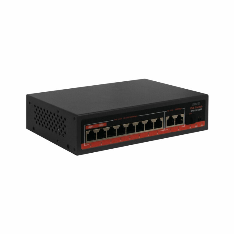 VIIP-SPOE - 8 PORTS POE SWITCH 10/100/1000 MBPS