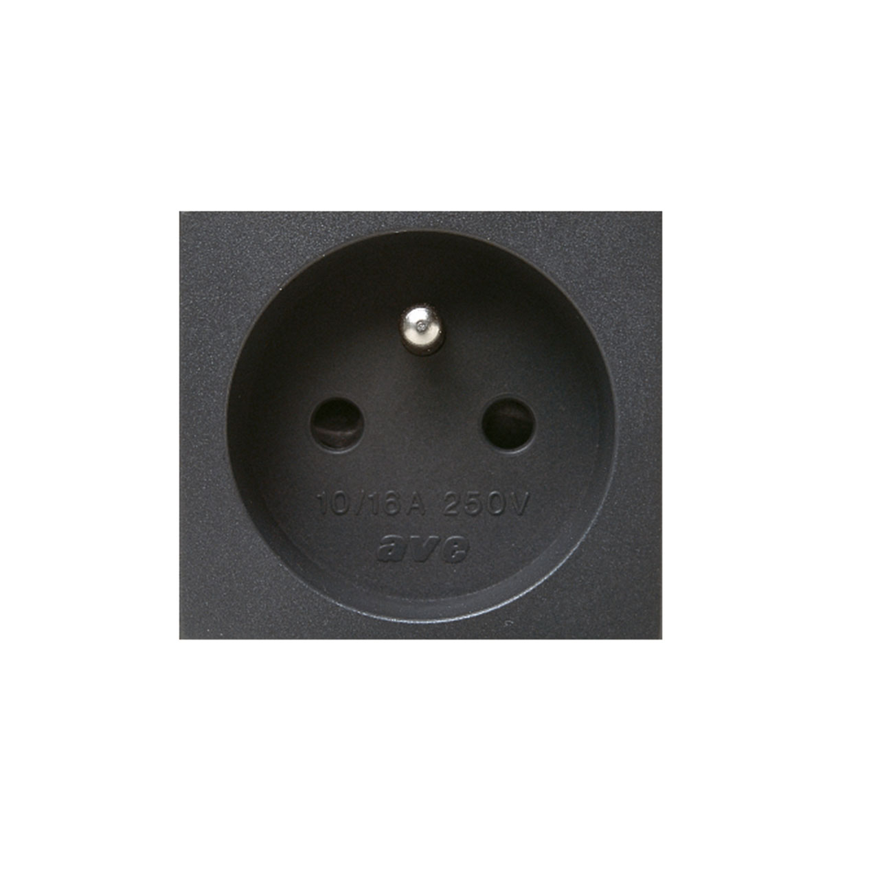 45392TS - French standard socket outlet 2P+E 16A 250V - shuttered - 2 ...
