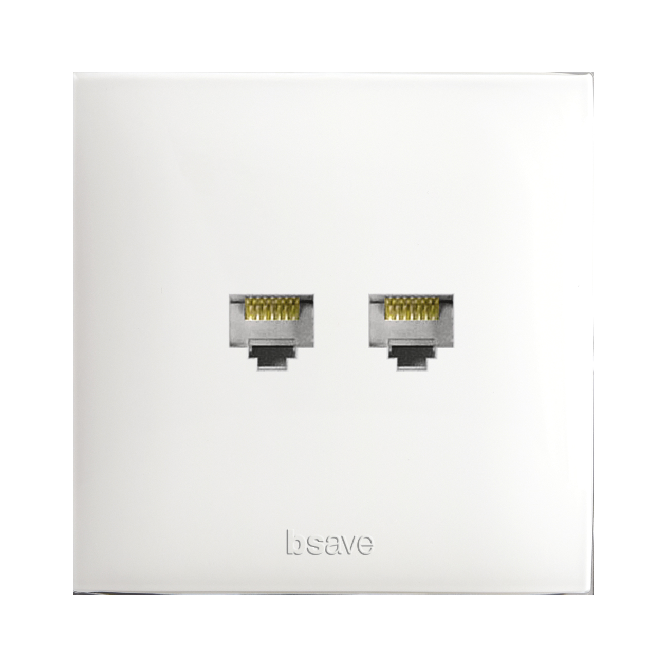 BSN21027C6 - CAT. 6 2 GANG DATA SOCKET RJ45 2M